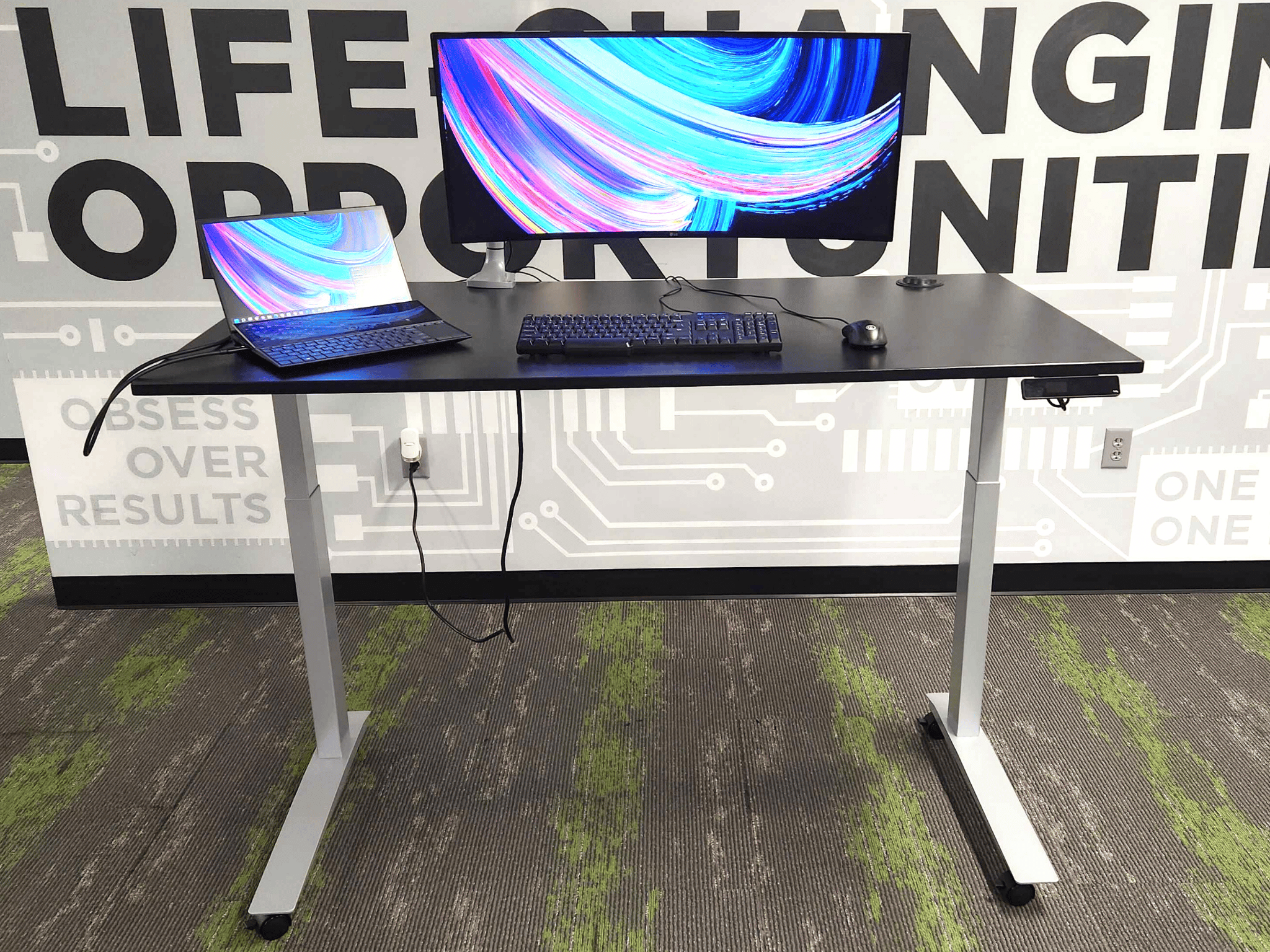 What's the best way to organize your desk cables?